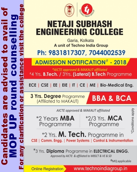 Netaji Subhash Engineering College :: - NSEC